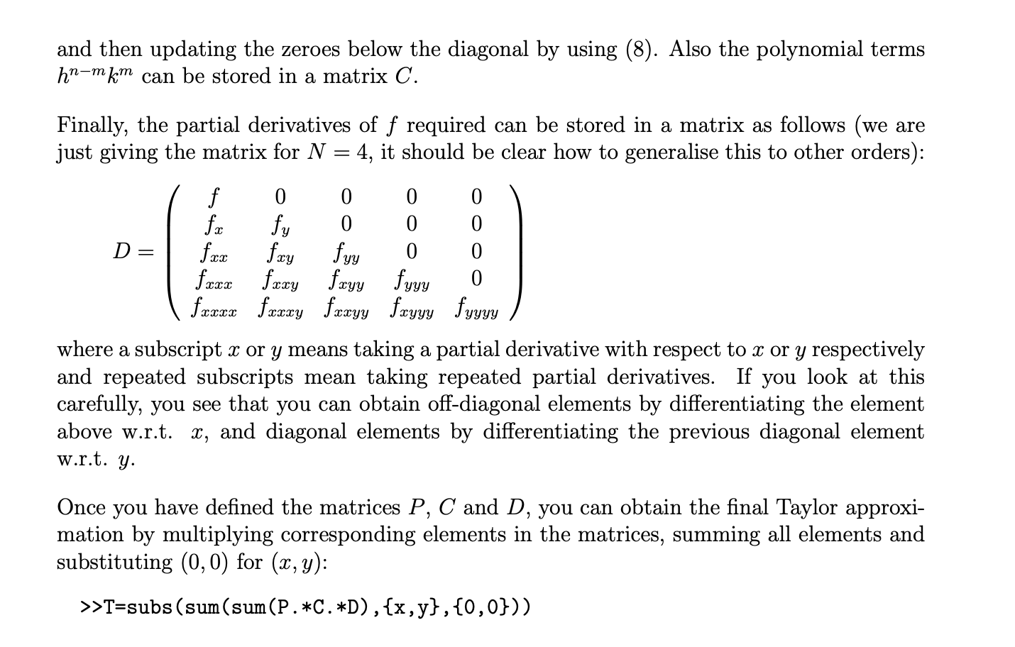 Solved 3 Taylor series for functions of two variables For a | Chegg.com