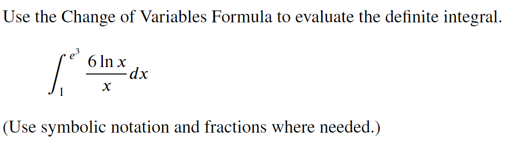 Solved Use the Change of Variables Formula to evaluate the | Chegg.com
