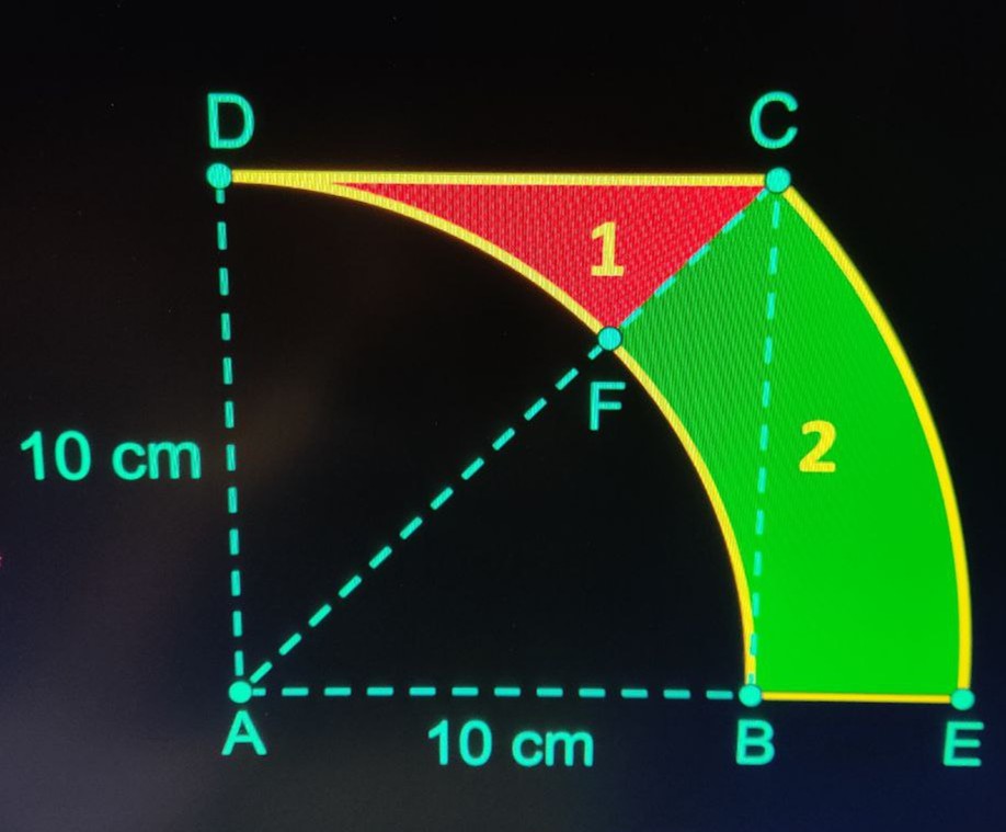 Solved find the perimeter and area of BECD | Chegg.com