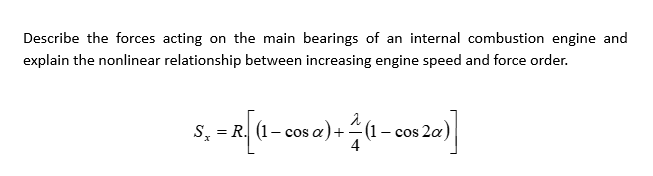 Solved code class="asciimath">Describe the forces acting on | Chegg.com