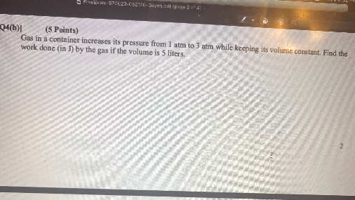 Solved 104(a) (10 Points) One gram of water is heated from 0 | Chegg.com