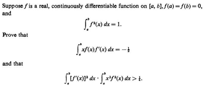 Solved Suppose f is a real, continuously differentiable | Chegg.com