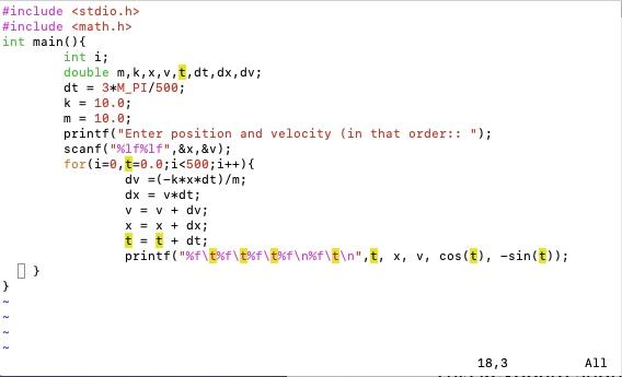 Solved #include double interp(double x, double x_1, double | Chegg.com
