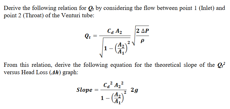 Solved Derive the following relation for Q by considering | Chegg.com