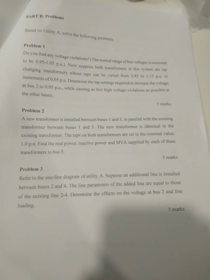 PART B: Problems Based on Utility A. solve the | Chegg.com