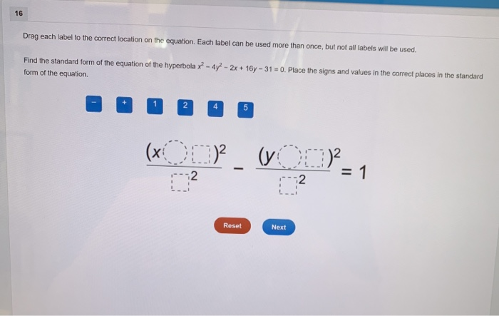 Solved 16 Drag each label to the correct location on the | Chegg.com