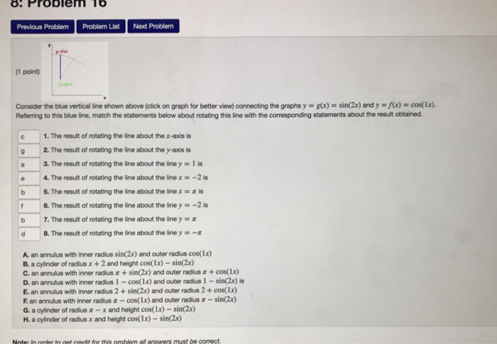 Solved Previous ProblemProblem List Next Problem (1 point | Chegg.com