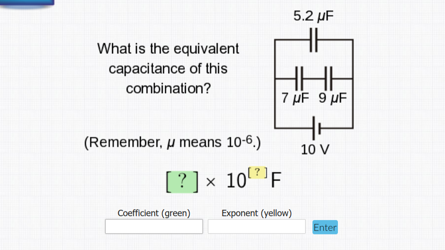 Solved 5.2 MF What is the equivalent capacitance of this | Chegg.com
