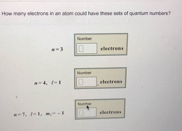 Solved For each electron in a ground-state Be atom, select | Chegg.com