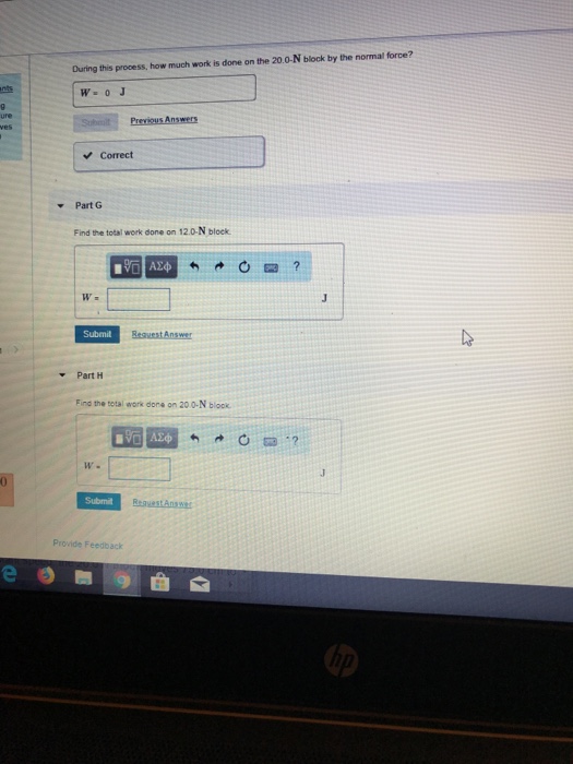 Solved Submit Previous Answers Correct Part G Find the total | Chegg.com