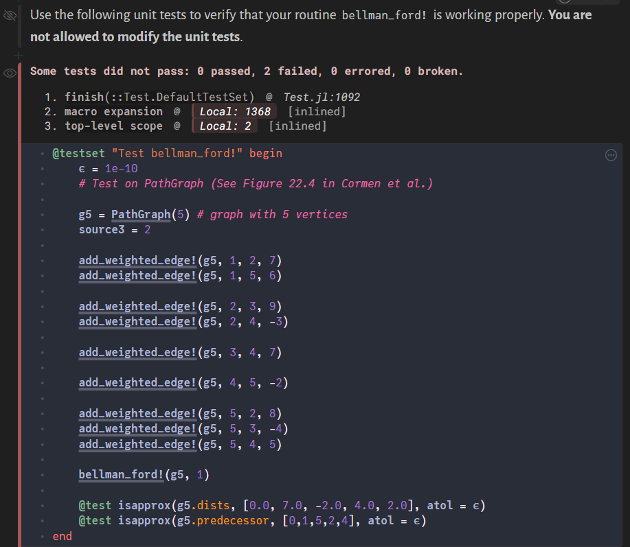 Solved Problem 2 Bellman Ford Algorithm Implement The 3040