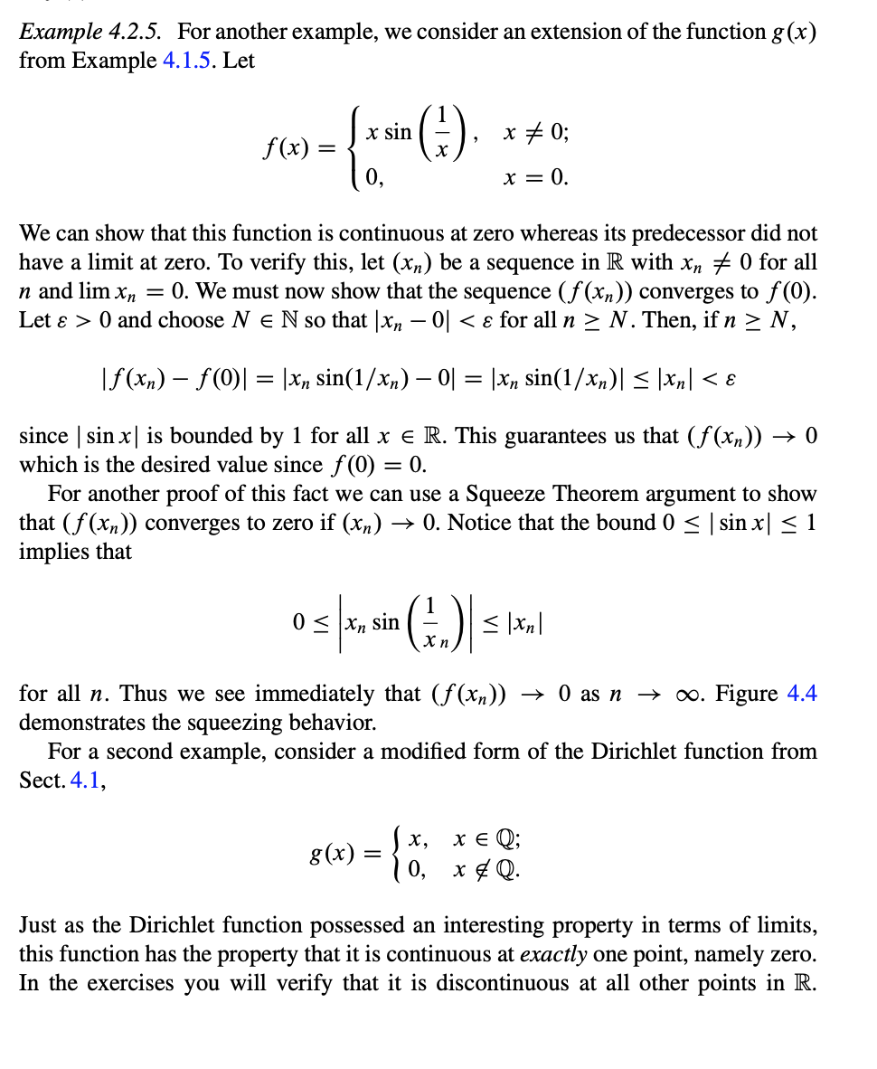 Solved Exercise 4.2.5. (a) Show that the modified Dirichlet | Chegg.com