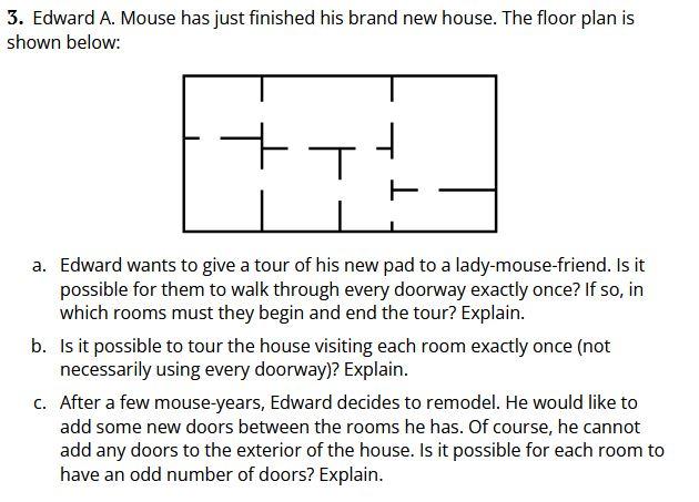 Solved 3. Edward A. Mouse has just finished his brand new | Chegg.com