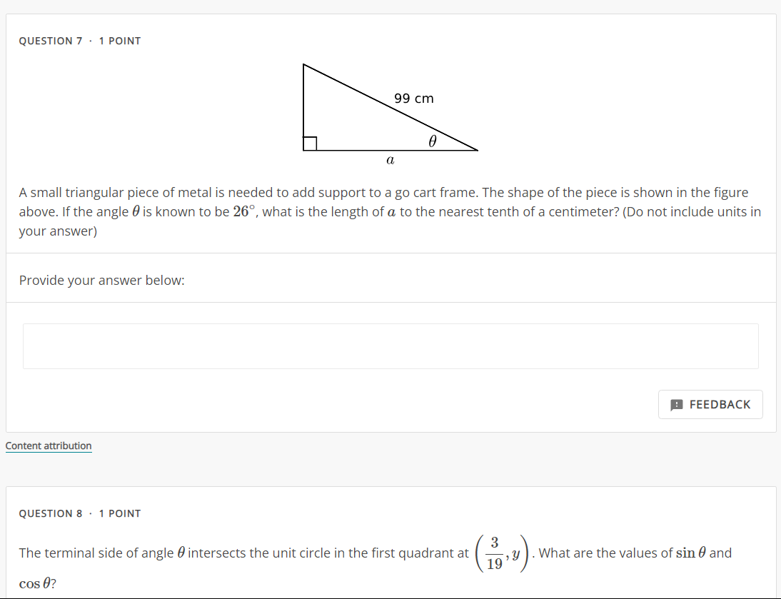 Solved A small triangular piece of metal is needed to add | Chegg.com