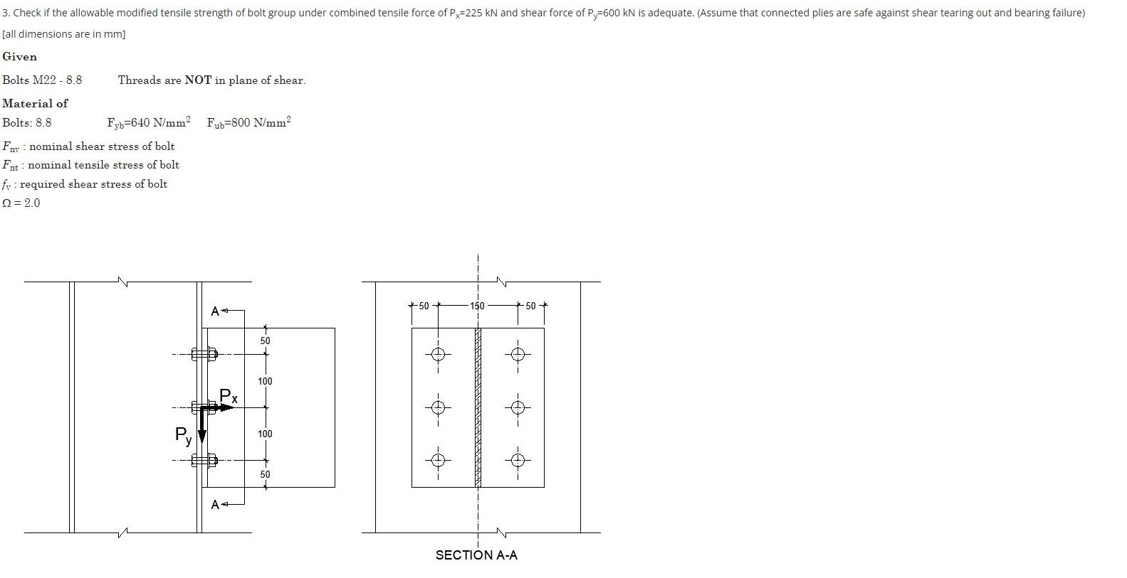 Solved The Slip-critical Bolted Connection Is Shown, 57% OFF Solved The Slip-critical Bolted Connection Is Shown, 57% OFF