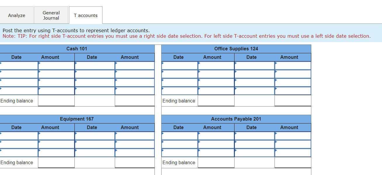 Solved For each transaction, (1) analyze the transaction | Chegg.com