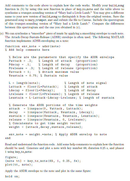 Solved MATLAB question: I did all of the parts partially but | Chegg.com