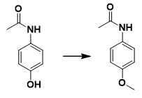Solved 1. Acetaminophen could be transformed in methacetin | Chegg.com