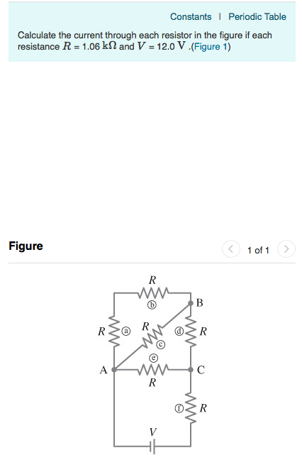 Solved Part A Calculate The Current Through Resistor A