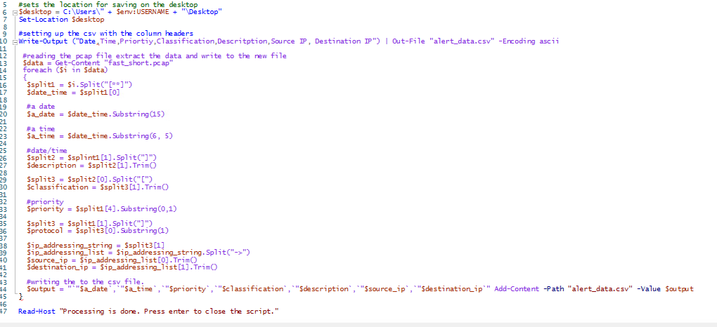 Solved Need help with this powershell code, keep getting | Chegg.com