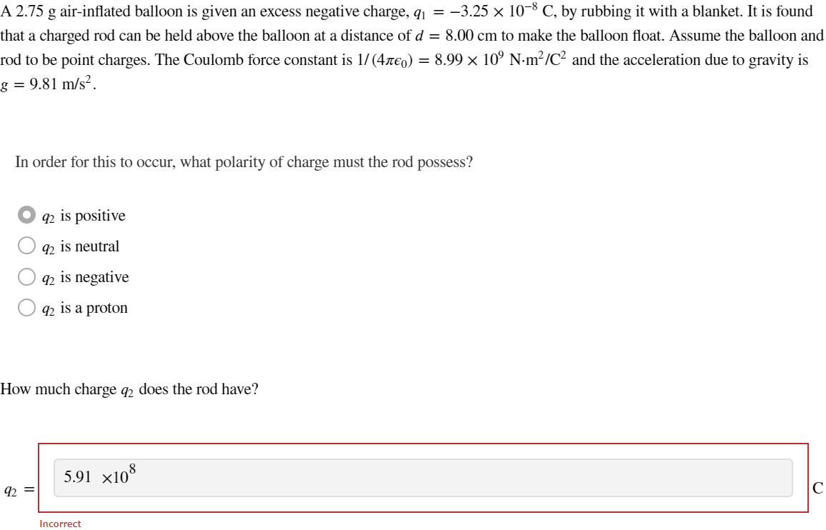 Solved I've double checekd my conversion and even my algebra | Chegg.com