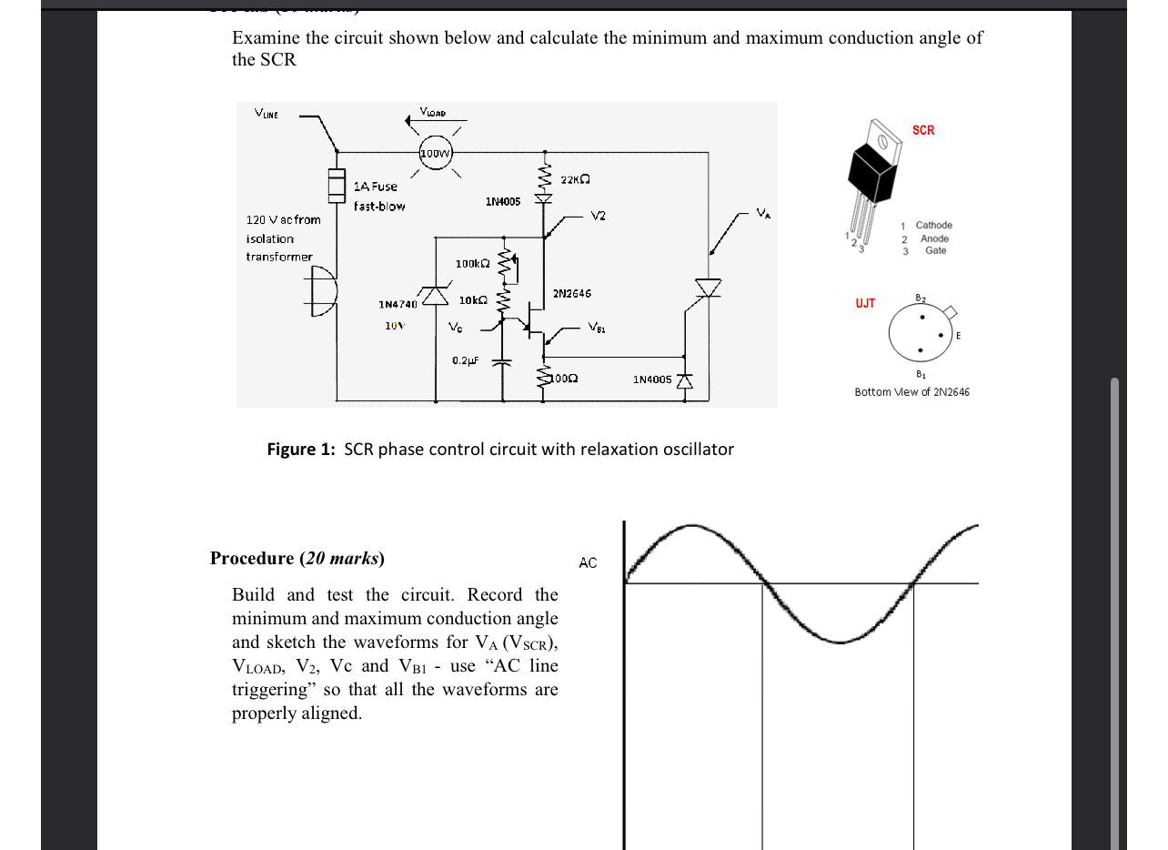Solved Examine the circuit shown below and calculate the | Chegg.com