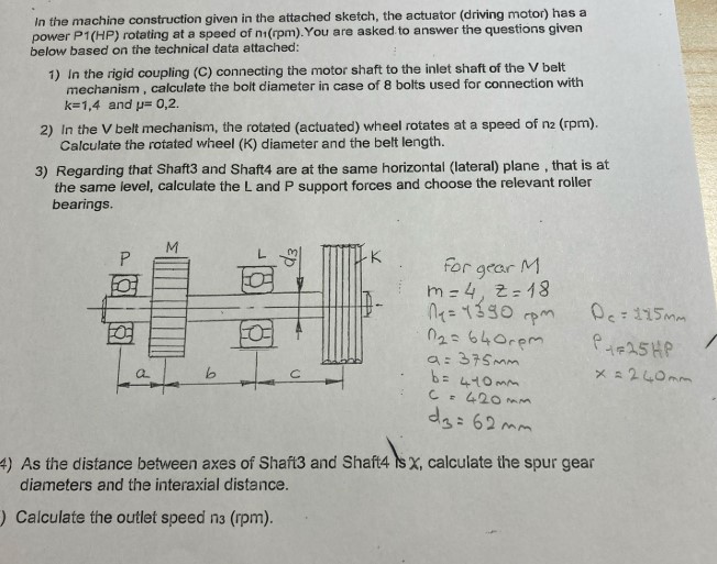 In ﻿the machine construction given in ﻿the attached | Chegg.com