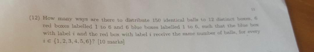Solved How many ways are there to distribute 150 identical | Chegg.com