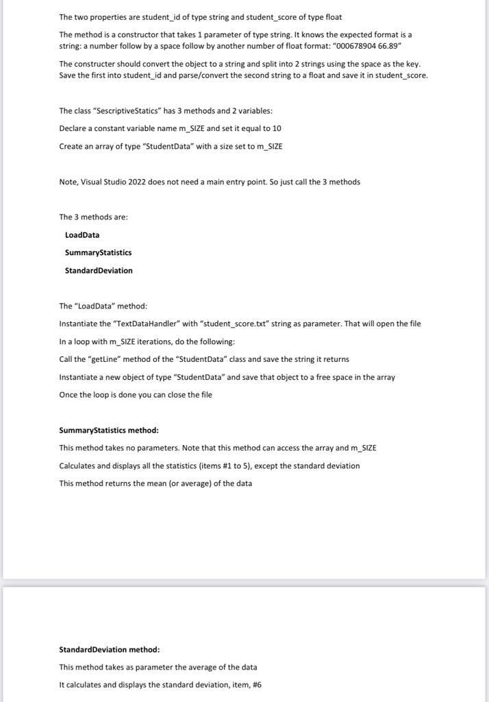 Assignment #1: This assignment will emphasize the | Chegg.com