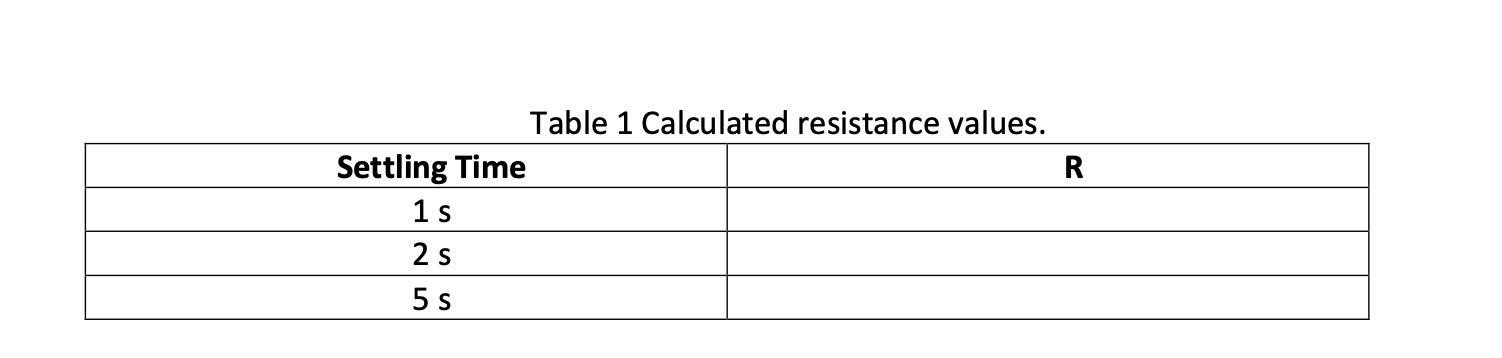 Solved CALCULATIONS 1. Calculate the necessary resistance | Chegg.com