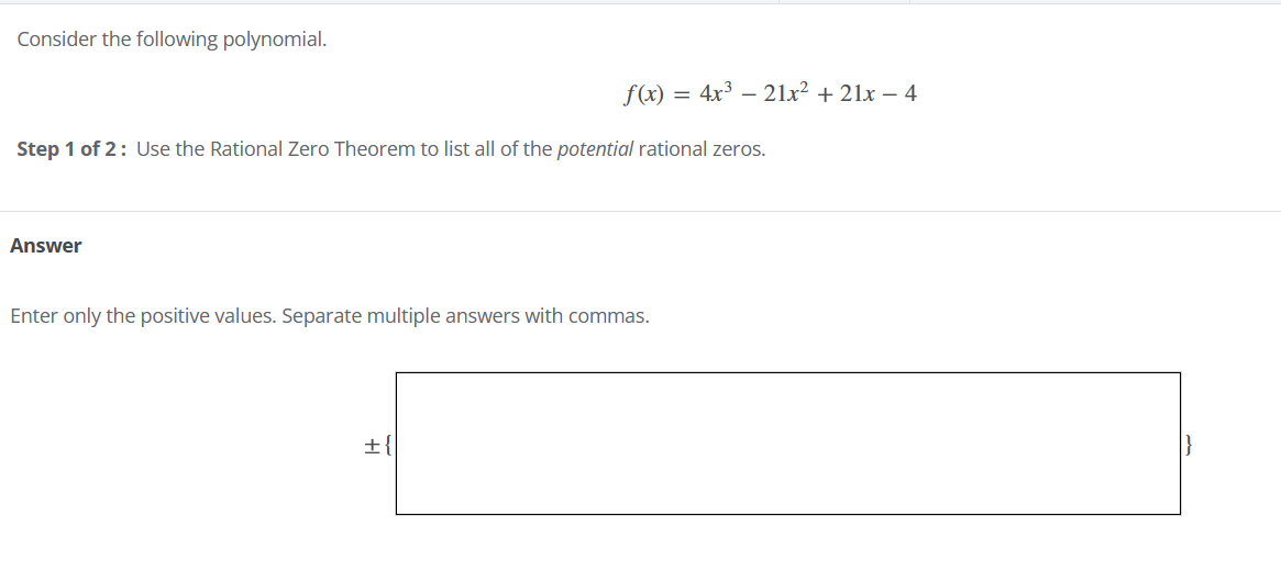 Solved Consider the following | Chegg.com