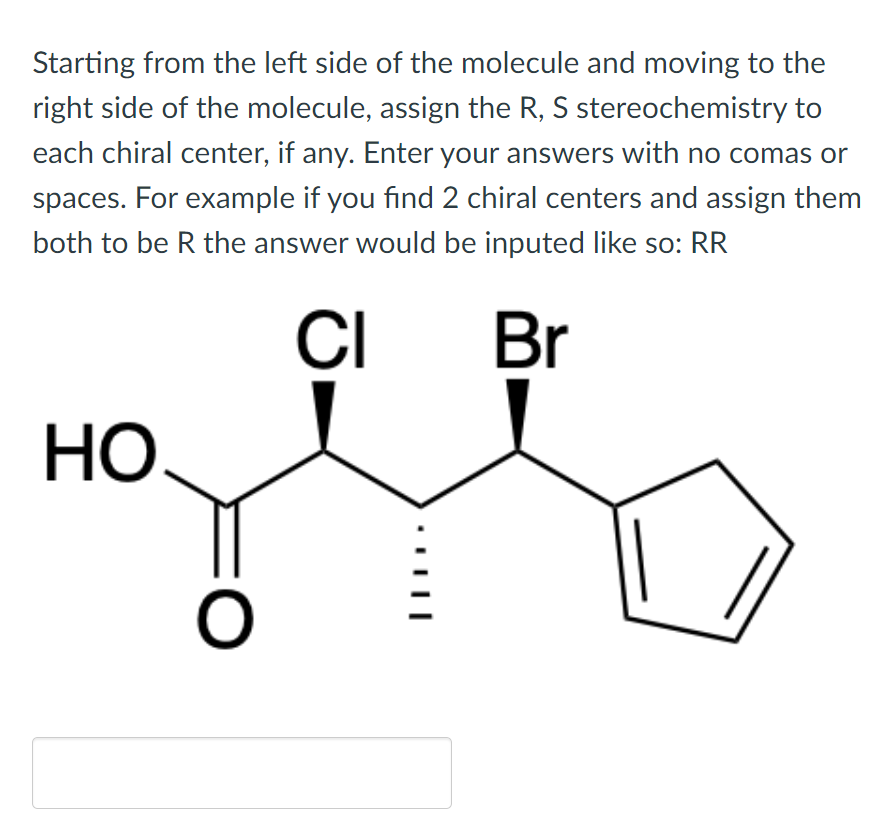 Solved Starting from the left side of the molecule and | Chegg.com