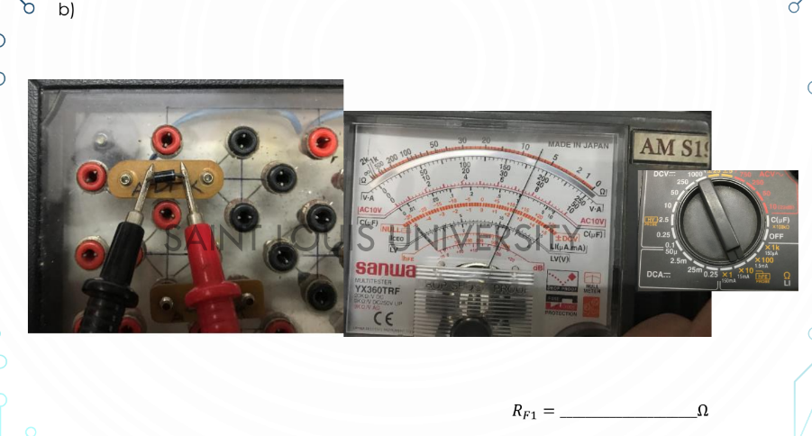 Solved For the multi-tester (VOM) used in this activity, the | Chegg.com