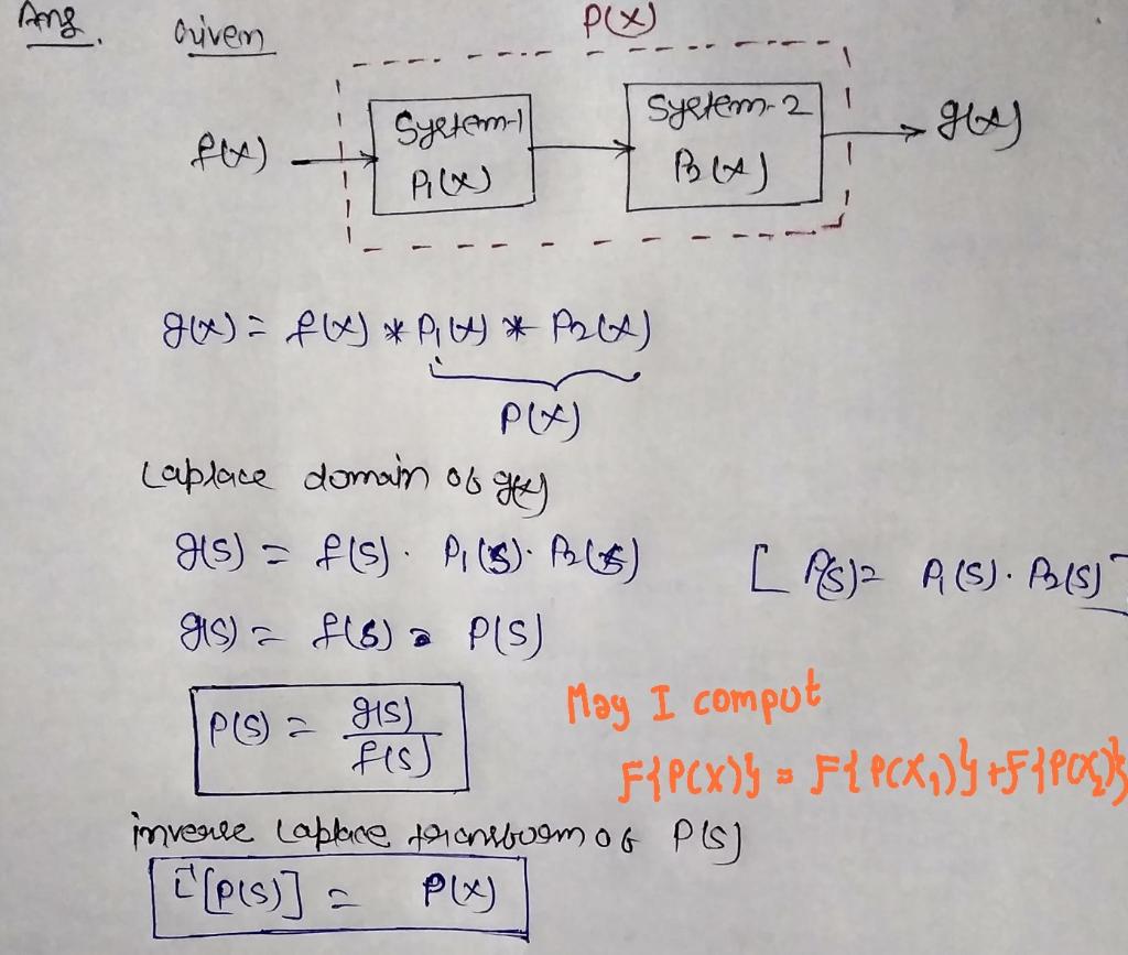 Solved Last question I asked about how to compute p(x) as I | Chegg.com