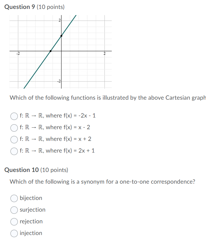 Solved Question 1 (10 points) A B 1 2 2 3 Which of the | Chegg.com