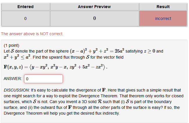 Solved Entered Answer Preview Result incorrect The answer | Chegg.com
