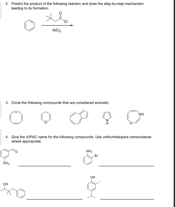 Solved Fill in the missing products, starting materials, and | Chegg.com
