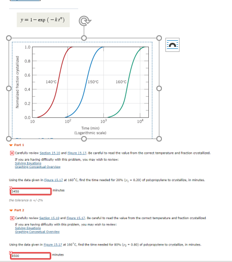 Solved Determine values for the constants n and k | Chegg.com