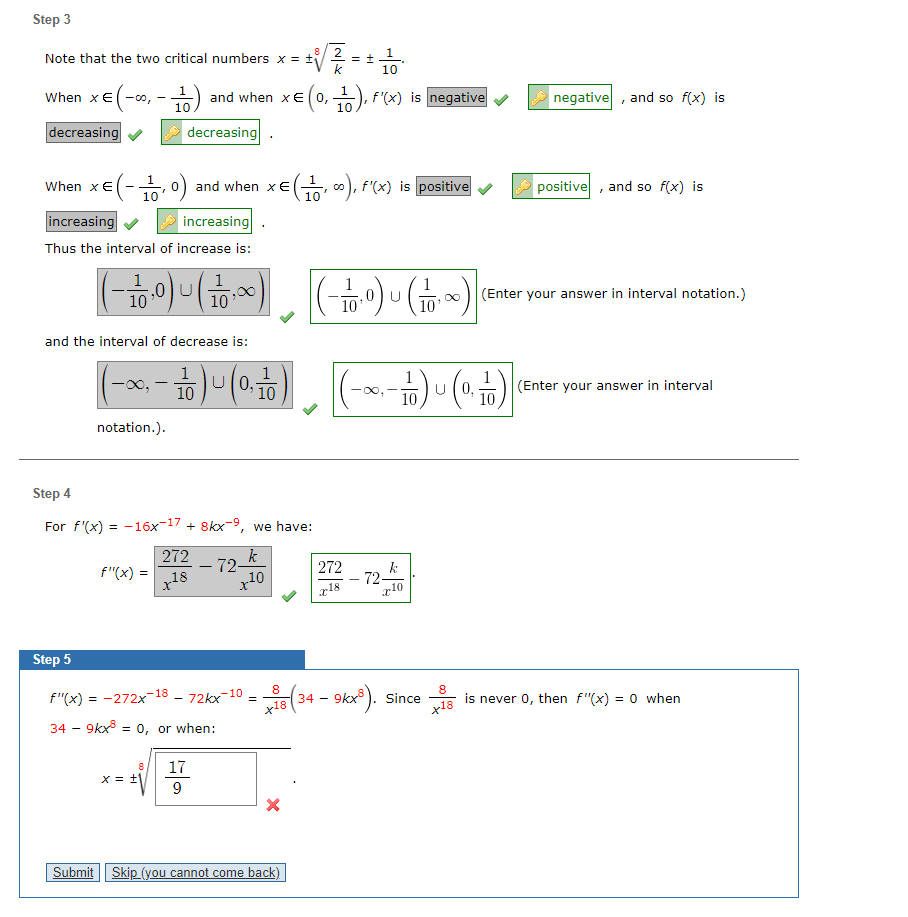 Solved Tutorial Exercise Consider the function below. 1 2 x | Chegg.com