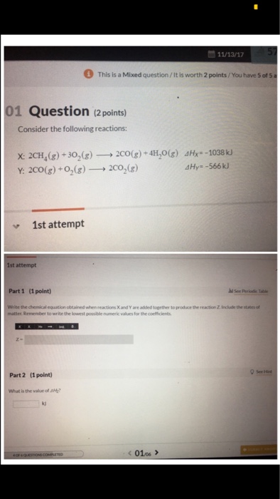 Solved 體11/13/17 This is a Mixed question/It is worth 2 | Chegg.com