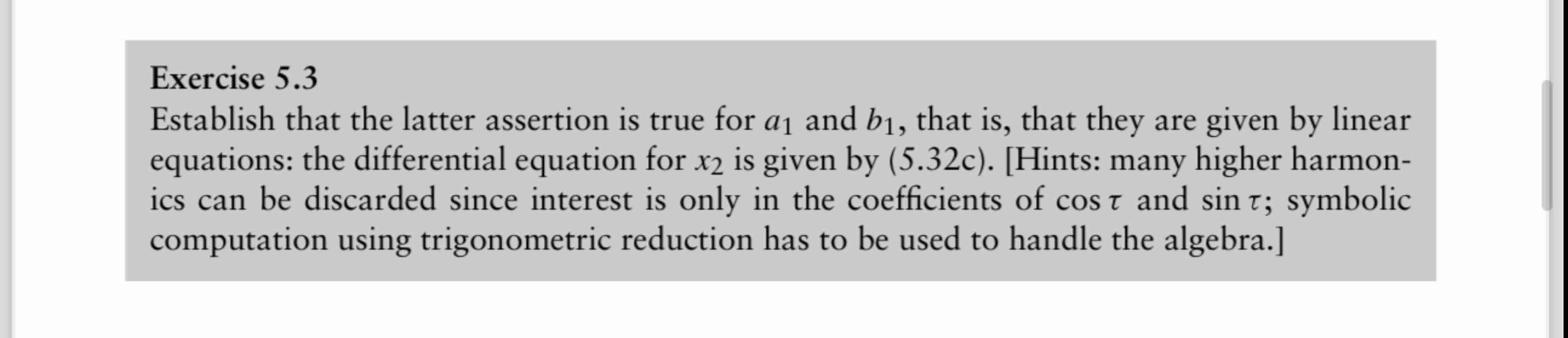 Exercise 5.3Establish that the latter assertion is | Chegg.com