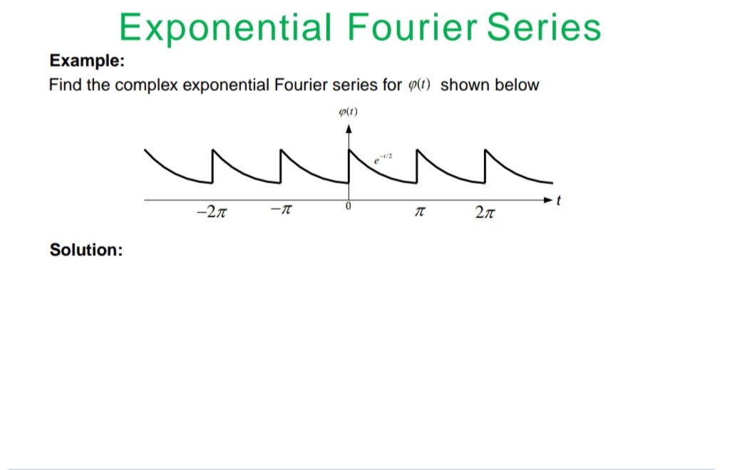 Solved Fourier Series A Determine The Fourier Representa Cheggcom Images Solved Fourier Series A Determine The Fourier Representa Cheggcom Images