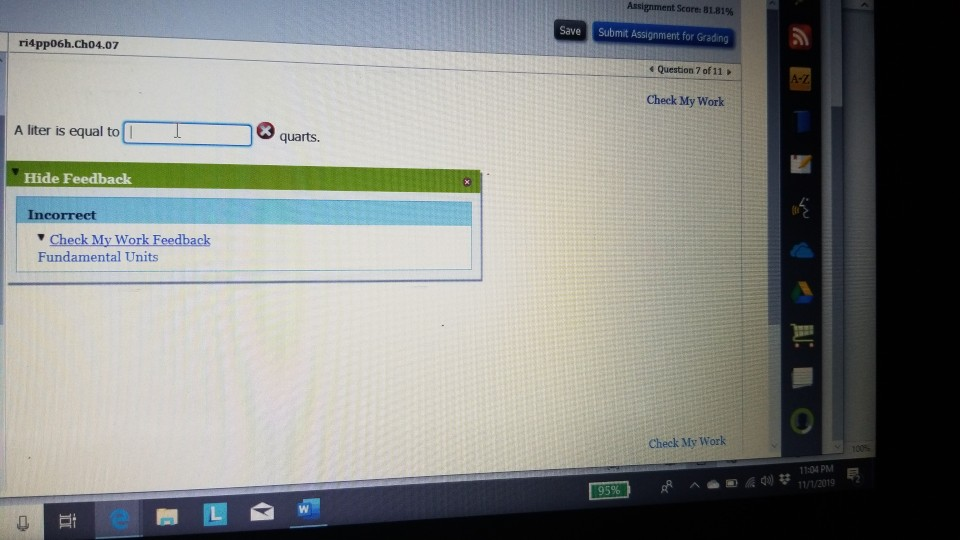 Solved Save Submit Assignment For Grading Hch0406 Question 0715