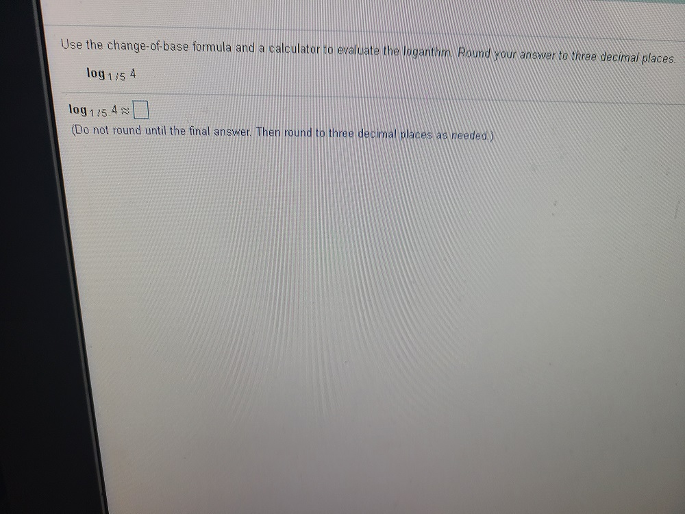 Solved Use the change-of-base formula and a calculator to | Chegg.com