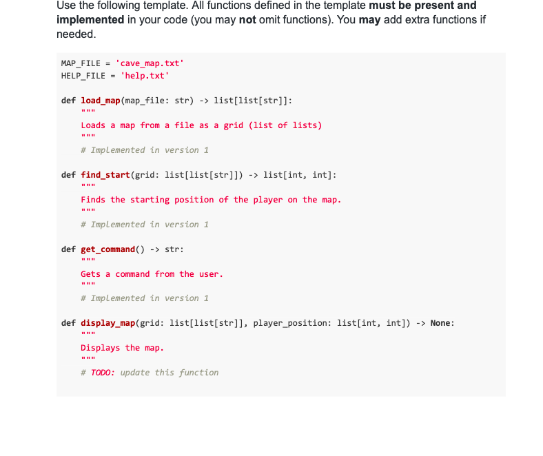 Solved Type "go north/south/east/west" to move around. Type | Chegg.com