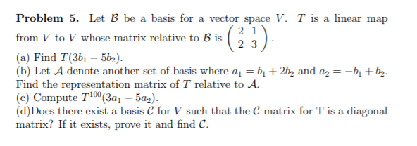 Solved Problem 1. Let V be the vector space, A={(1, 22, 23} | Chegg.com