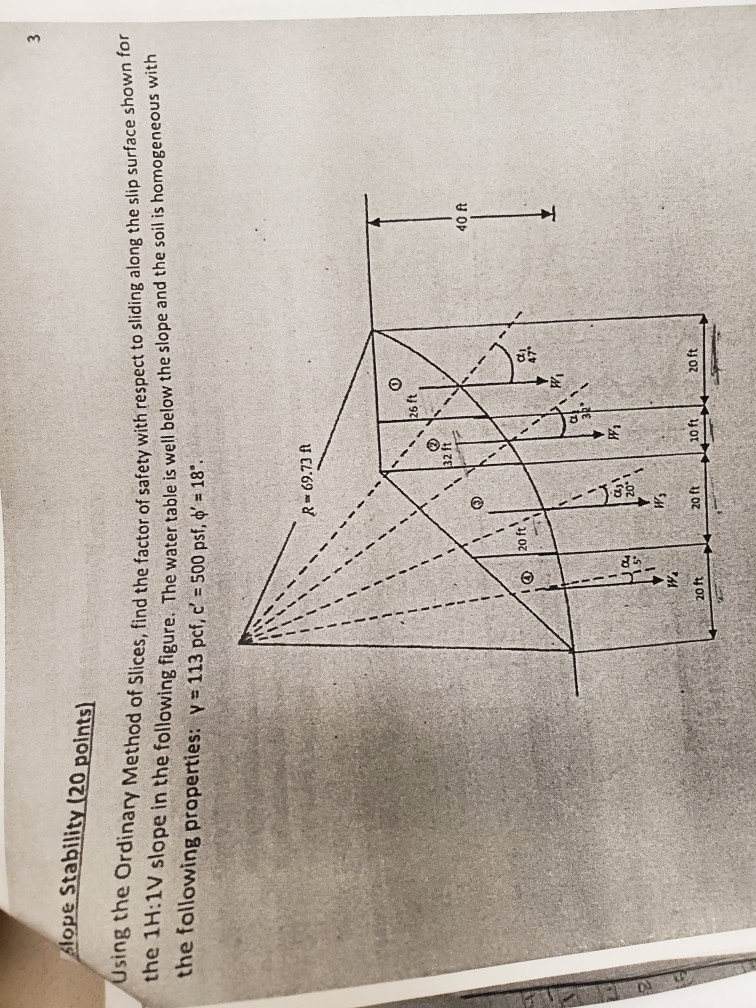 Solved Geotechnical engineering subject! Please, solve the | Chegg.com