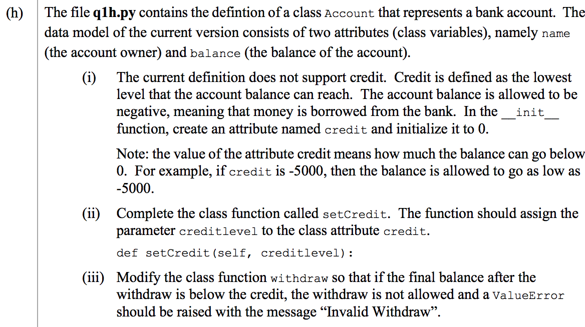 Solved Python Should include: def | Chegg.com