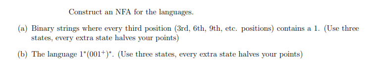 Solved Automata Theory → Can you please solve the questions | Chegg.com