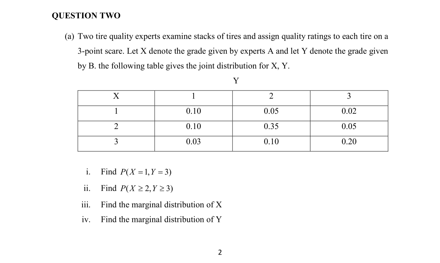 Solved (a) Two tire quality experts examine stacks of tires | Chegg.com